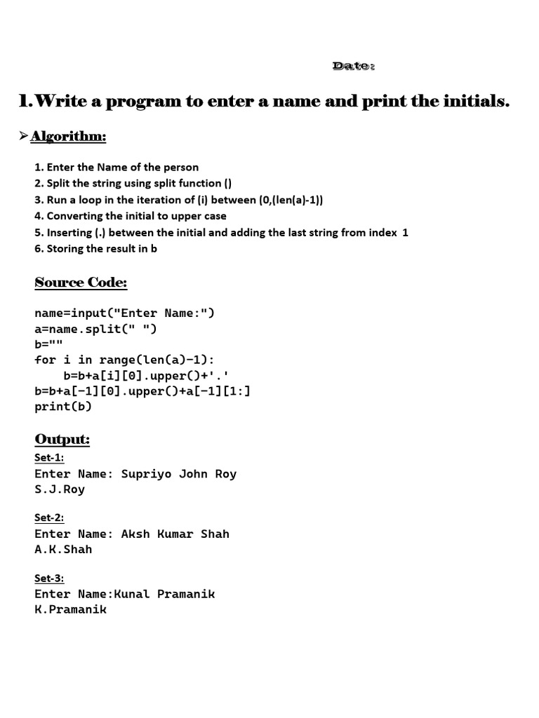 Assignment 2 | PDF | Letter Case | String (Computer Science)