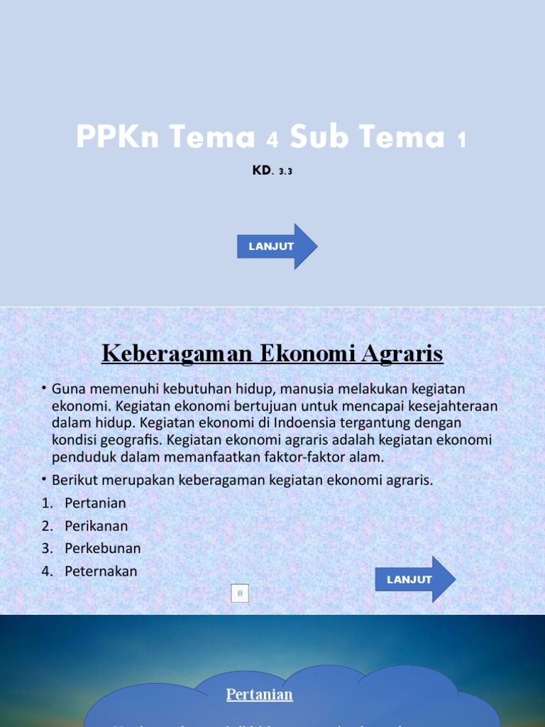 Rangkuman Materi Ajar PPKN Tema 4 Sub Tema 1 | PDF | Teknologi & Rekayasa