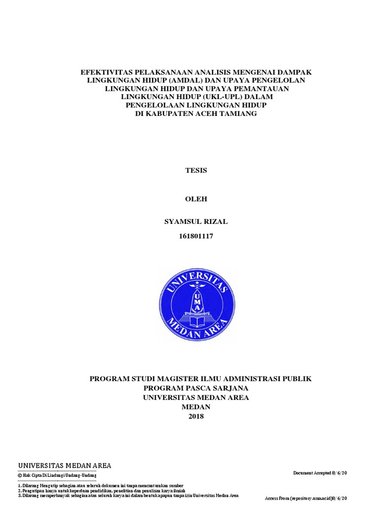 161801117 Syamsul Rizal Fulltext | PDF