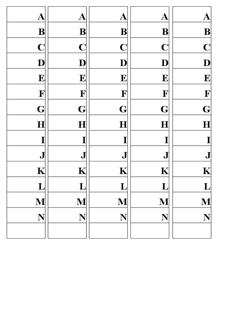 Understanding Tabbings | PDF