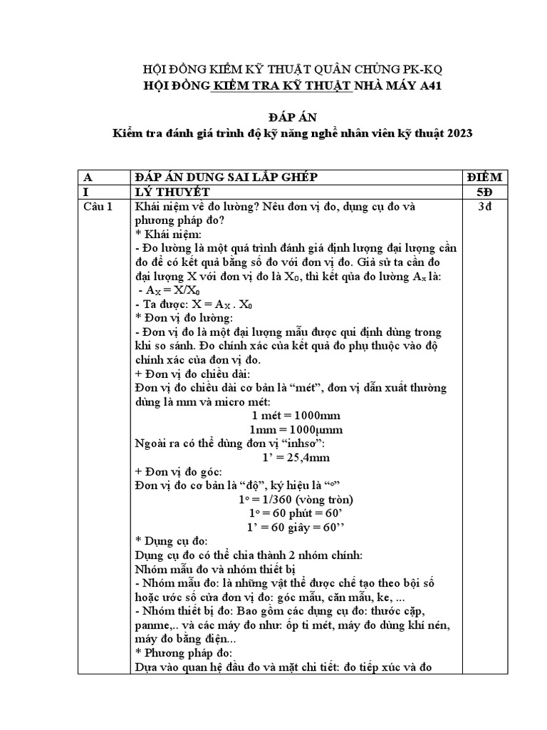 De Cuong Do Luong | PDF