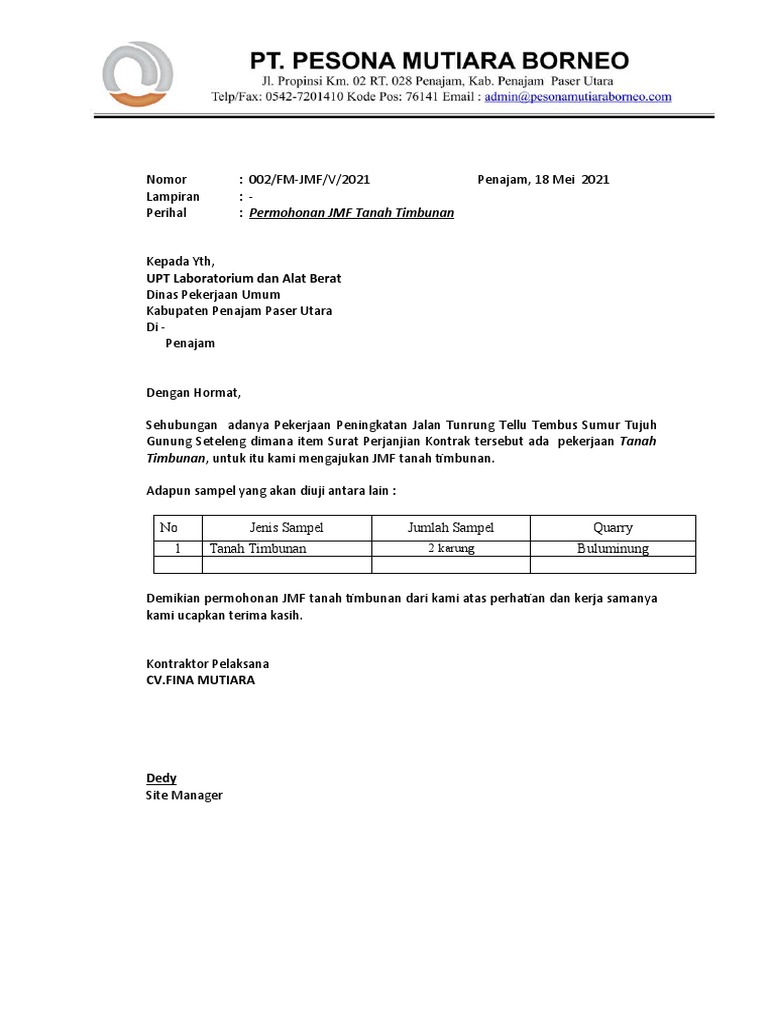 Surat JMF New (AutoRecovered) - 1 | PDF