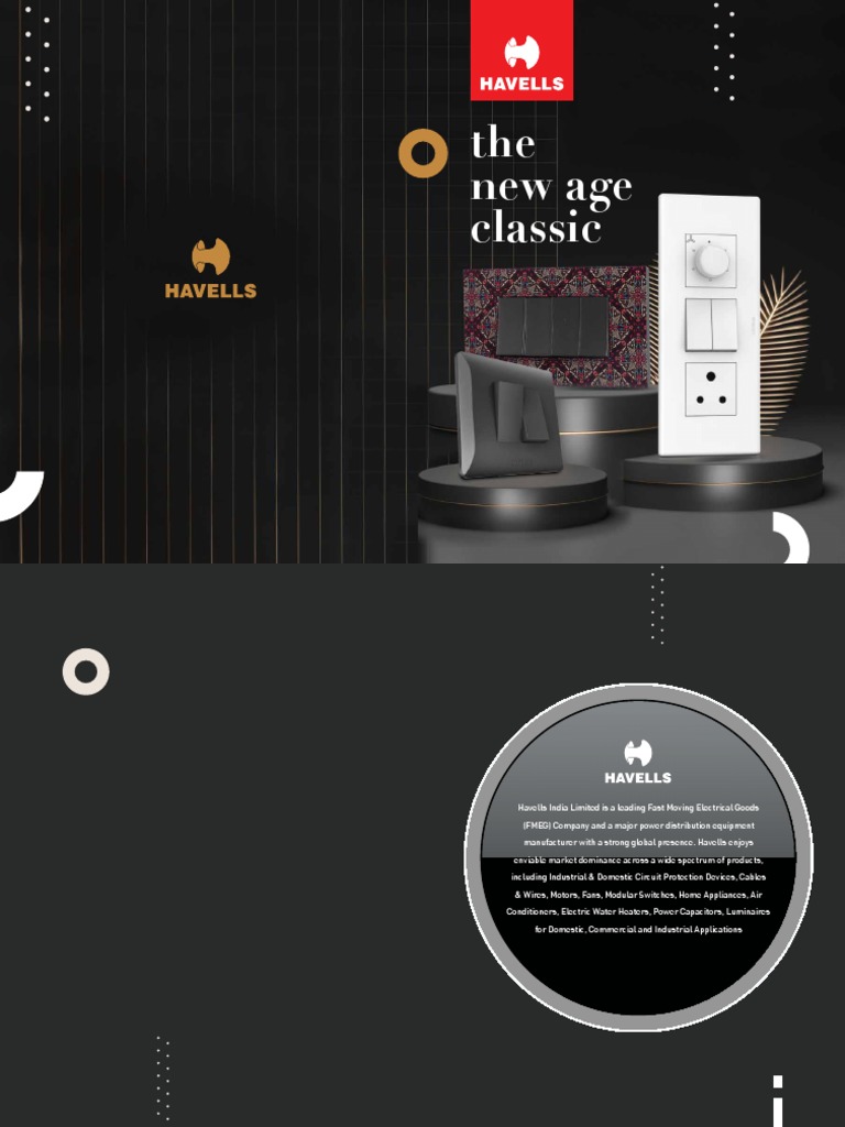 Catalogue Havells Switches | PDF