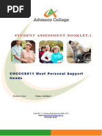 FB - CHCCCS038-Learner Workbook - V1.0 | PDF | Educational Assessment ...