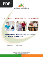 SITXWHS007 Student Assessment Task 2 | PDF | Occupational Safety And ...