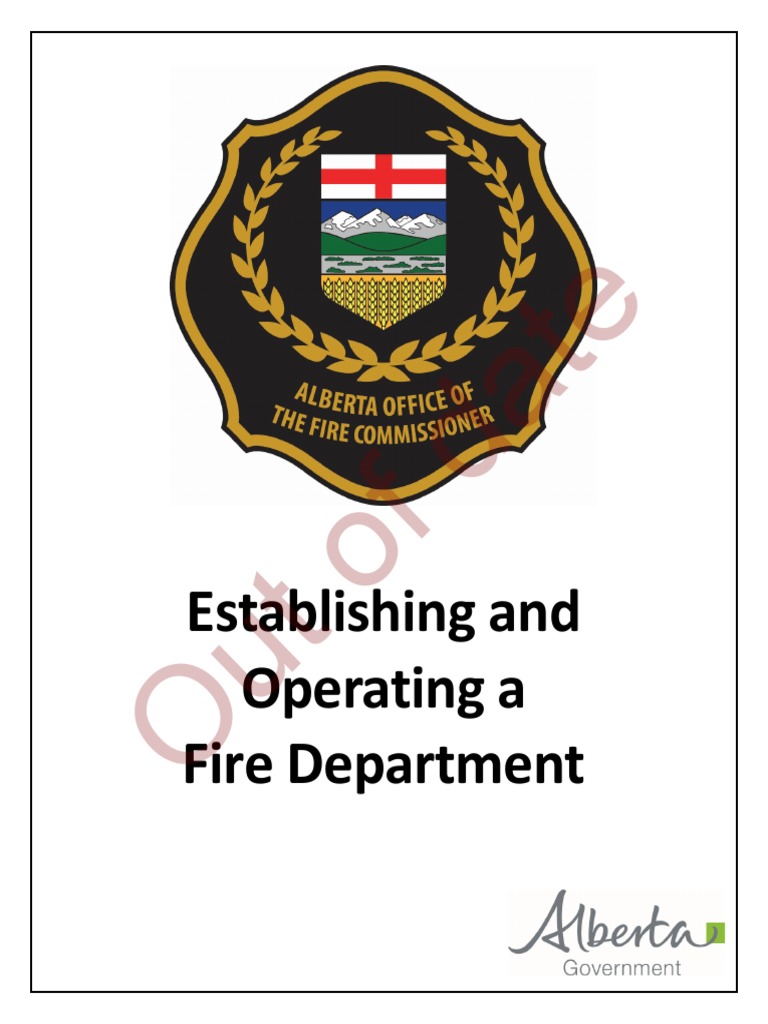 Establishing and Operating A Fire Department | PDF