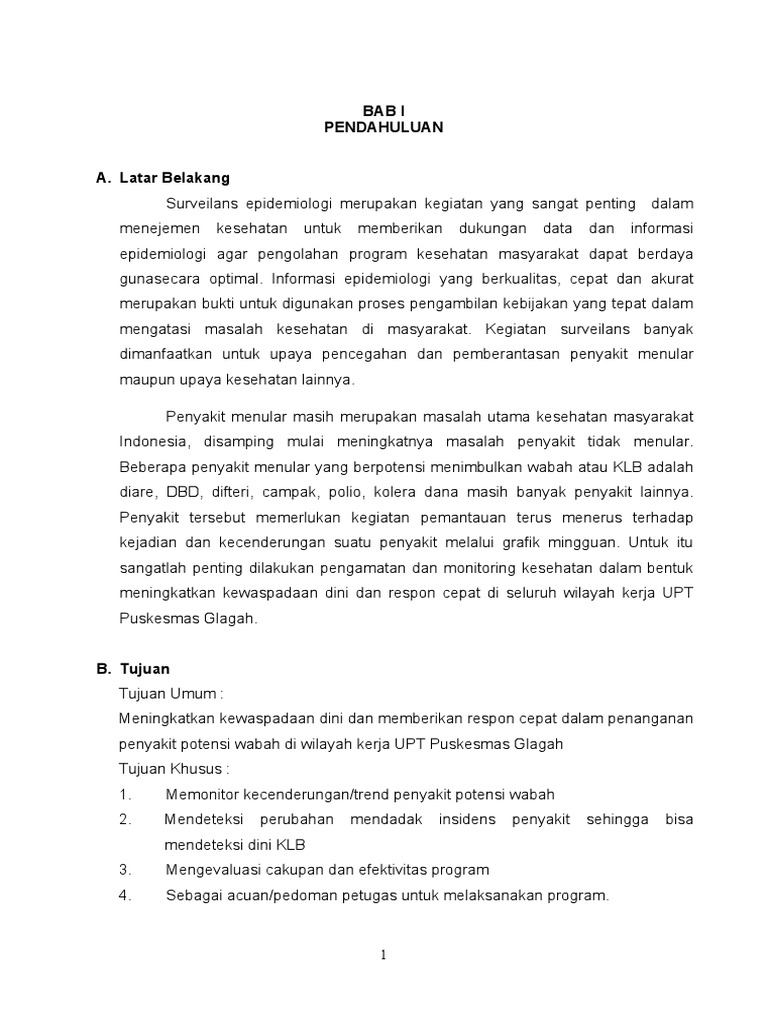 Ruk Surveilans 2023 | PDF