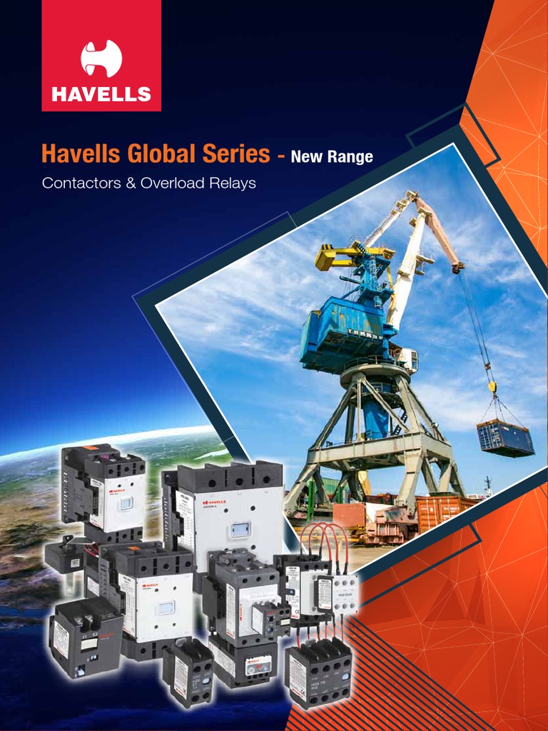 Havells HGS Contactors & Relays Overview | PDF | Relay | Electromagnetism