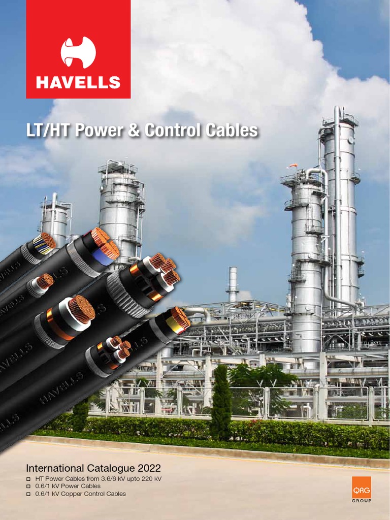 Catalogue Havells International Cables | PDF | Insulator (Electricity ...