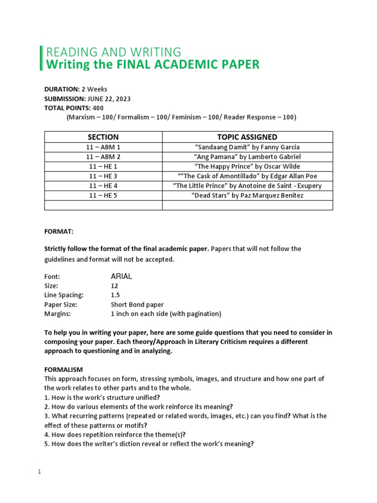 Final Academic Paper | PDF | Social Science | Science & Mathematics