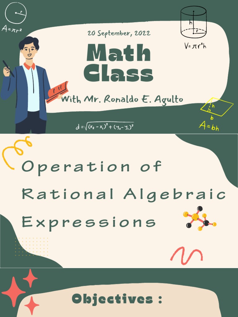Operation Multiplication and Division of Rational Expression | PDF ...