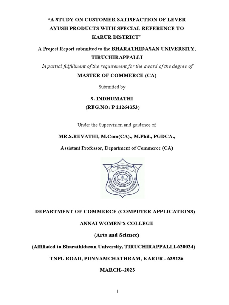 Full Project - Finished | PDF