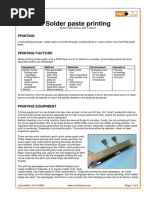 Senju M705 Solder Paste Technical Report | PDF | Solder | Soldering
