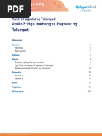 0601 - Kahulugan, Layunin, at Gamit NG Talumpati | PDF