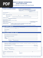 Lettre Demande Virement Bancaire | PDF | Virement bancaire | Bancaire