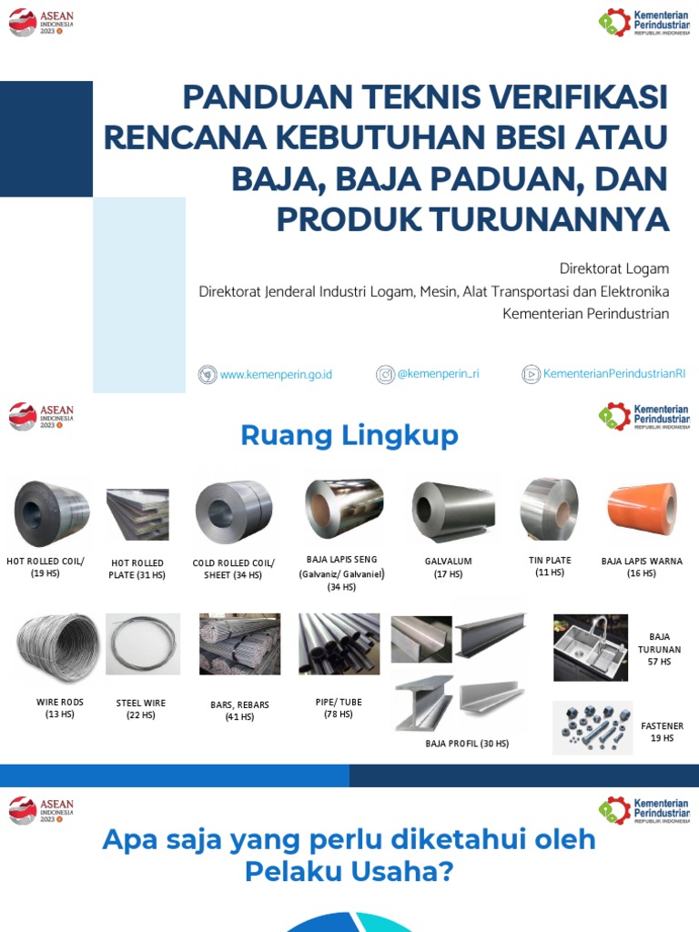 Panduan Verifikasi Rencana Kebutuhan Baja | PDF