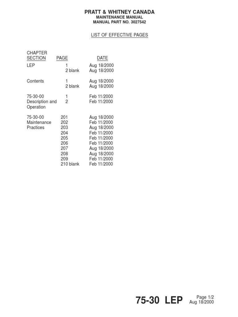 75 30 00 Bleed Compressor | PDF