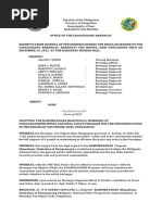 Executive Order Barangay Health Board | PDF | Public Sphere | Government