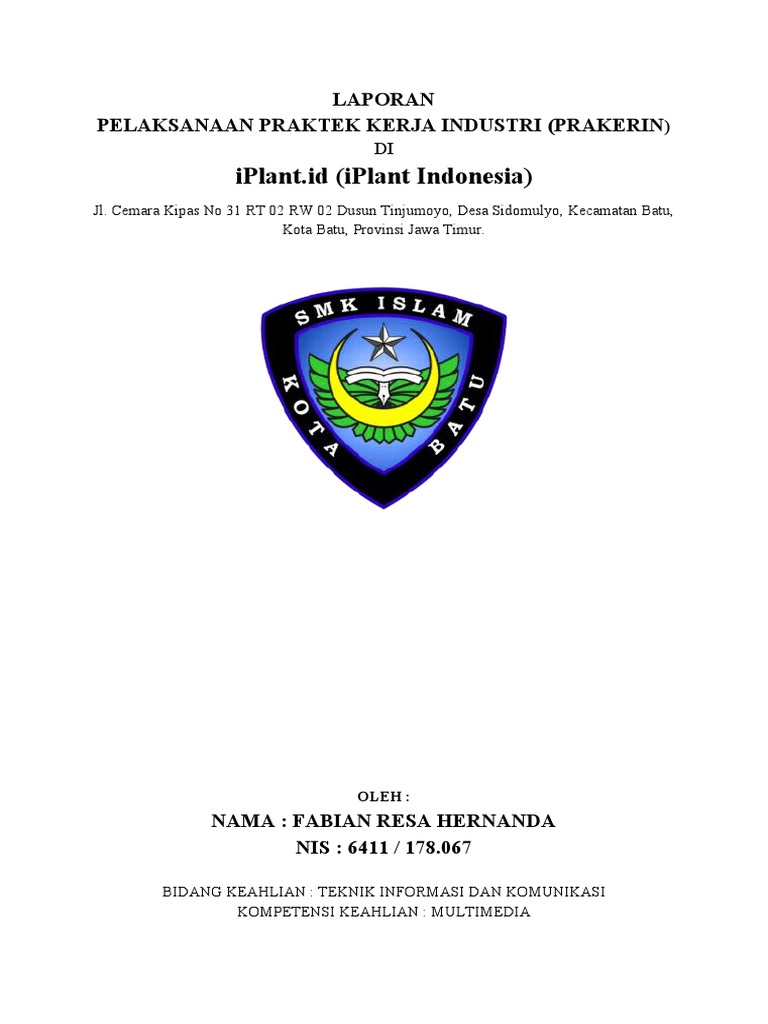 Contoh Laporan Prakerin MM | PDF