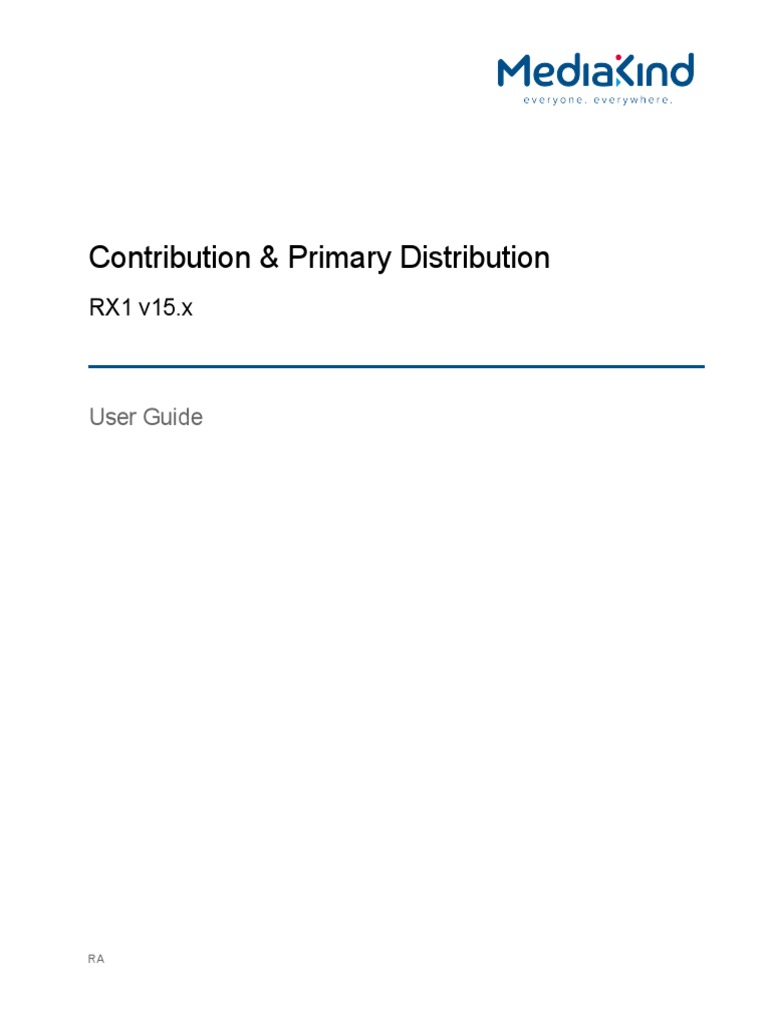RX1 User Guide | PDF