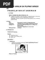 Lesson 3 (Gramatika at Retorika) - LP | PDF