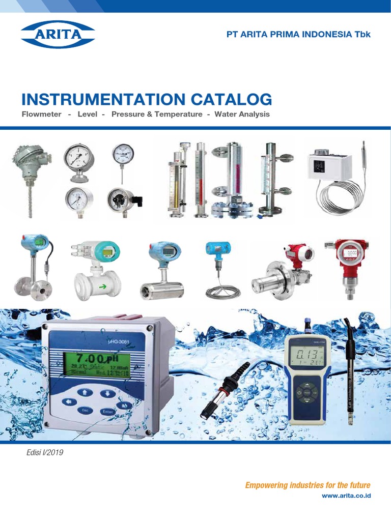 Katalog Produk Instrumentation | PDF | Pressure Measurement | Flow ...