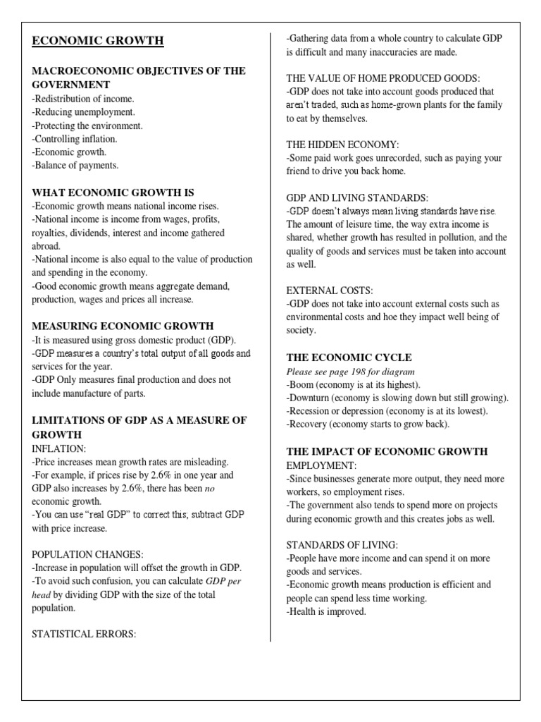 Economics Unit 3 | PDF