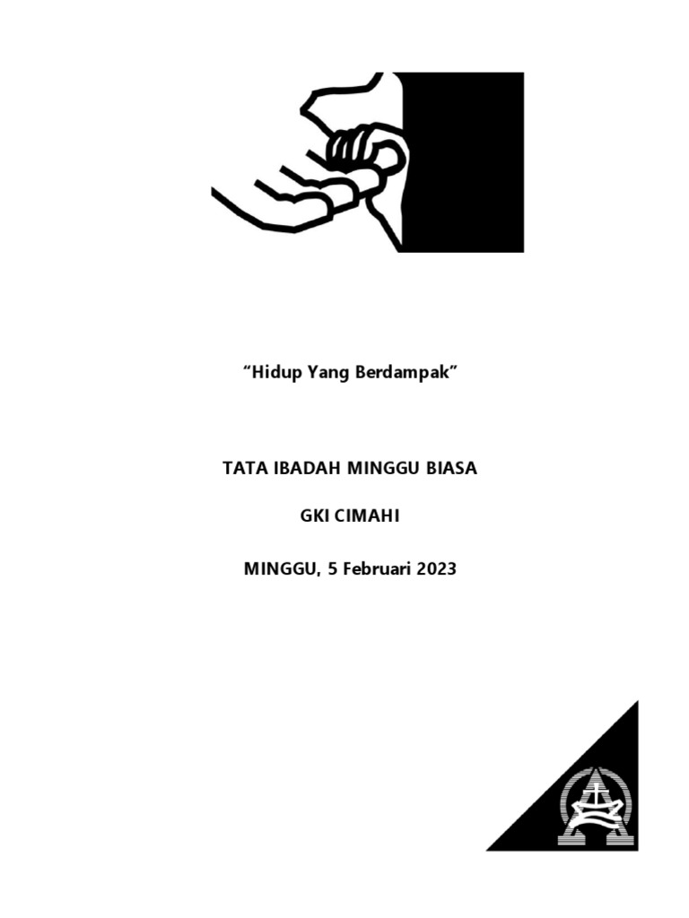 Final Liturgi Ibadah Minggu, 05-02-2023 | PDF Final Liturgi Ibadah Minggu, 05-02-2023 | PDF