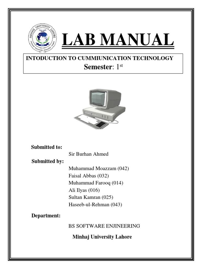 Lab Manual 1 | PDF | Random Access Memory | Solid State Drive