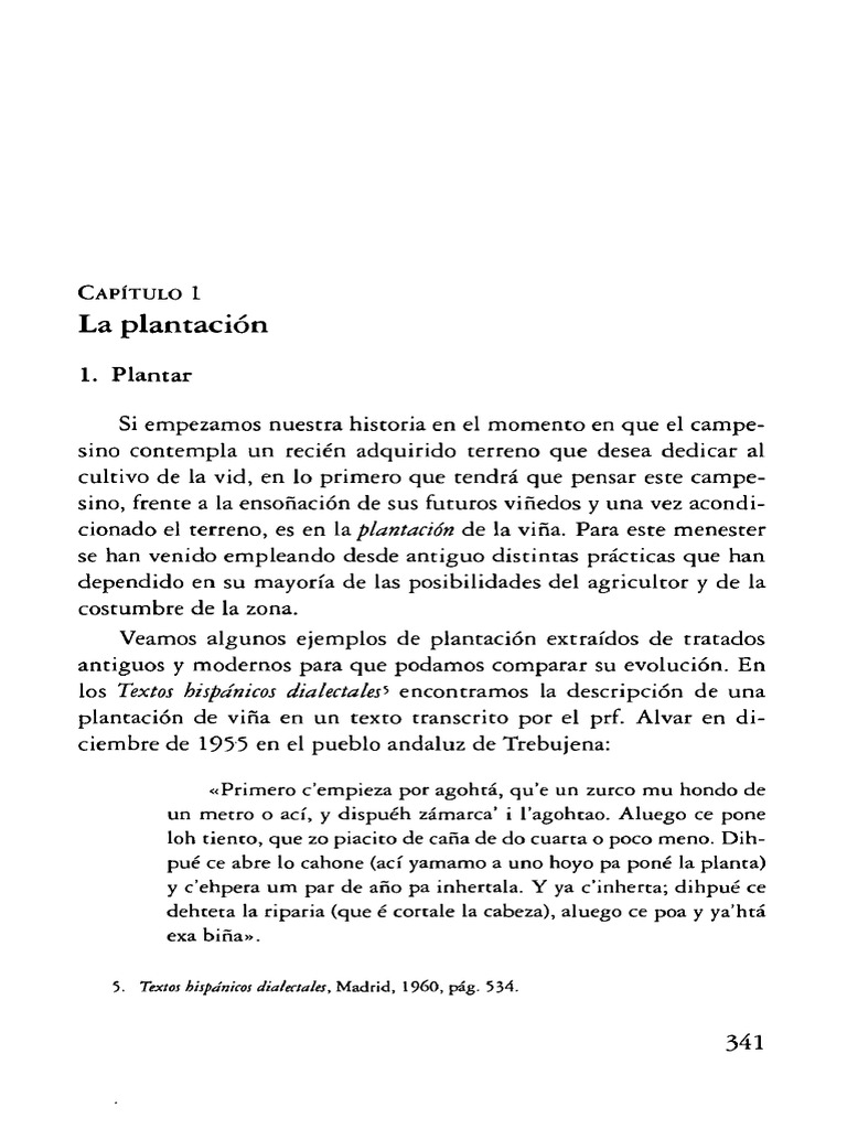 La Plantación: 1. Plantar | PDF | Vitis | Vino