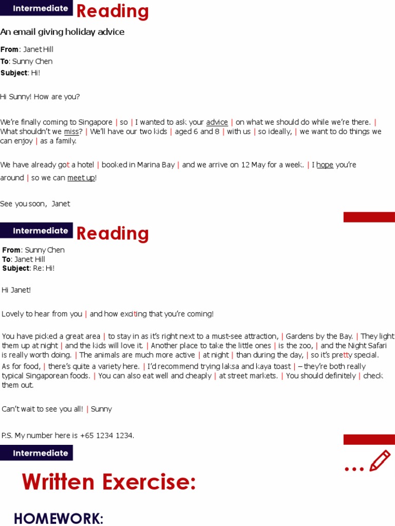 Writing Class 1 - Writing an Email - Class 1 | PDF