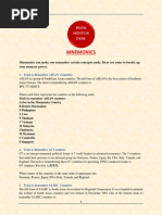 Sea Bordering Countries Mnemonics | PDF | Mediterranean Sea | Europe