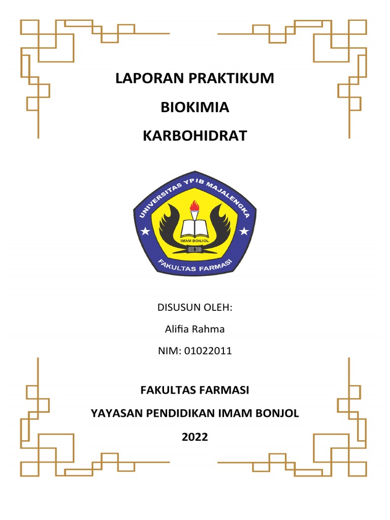 Laporan Praktikum Biokimia | PDF