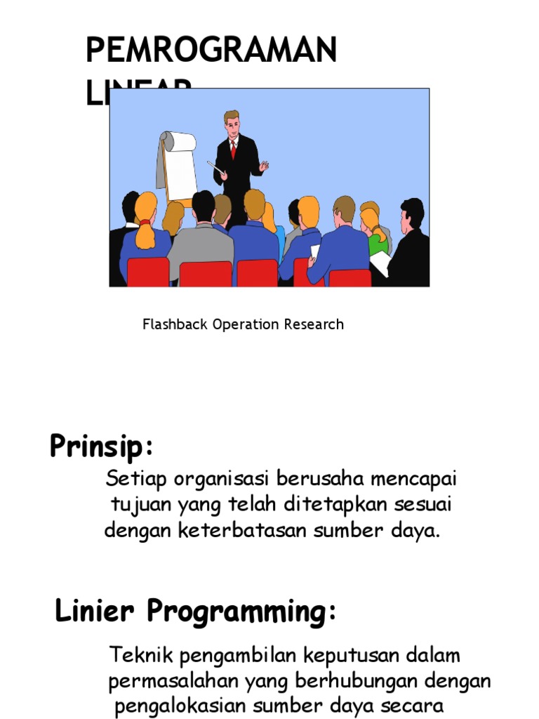 Pemrograman Linier | PDF