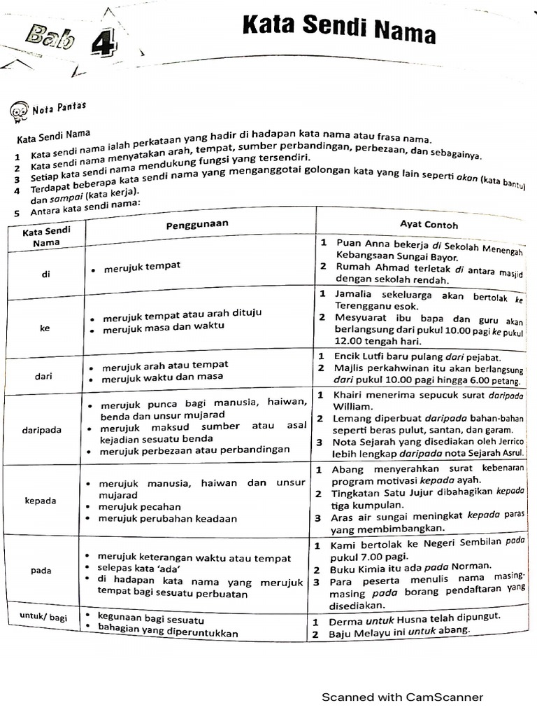 Kata Sendi Nama | PDF