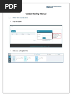 NipeX System Login & Bid Guide | PDF | Request For Proposal | Login