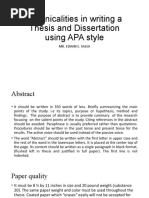 Sample Paper APSA Format | PDF | Paragraph | Typefaces