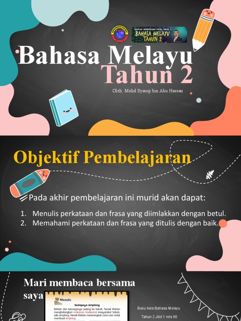 Latihan Imlak Bahasa Melayu Tahun 2 | PDF