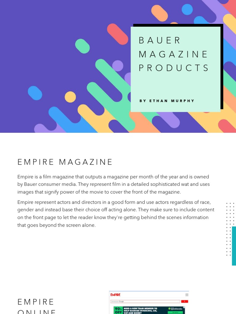 Bauer Magazine Products | PDF | Sans Serif | Magazines