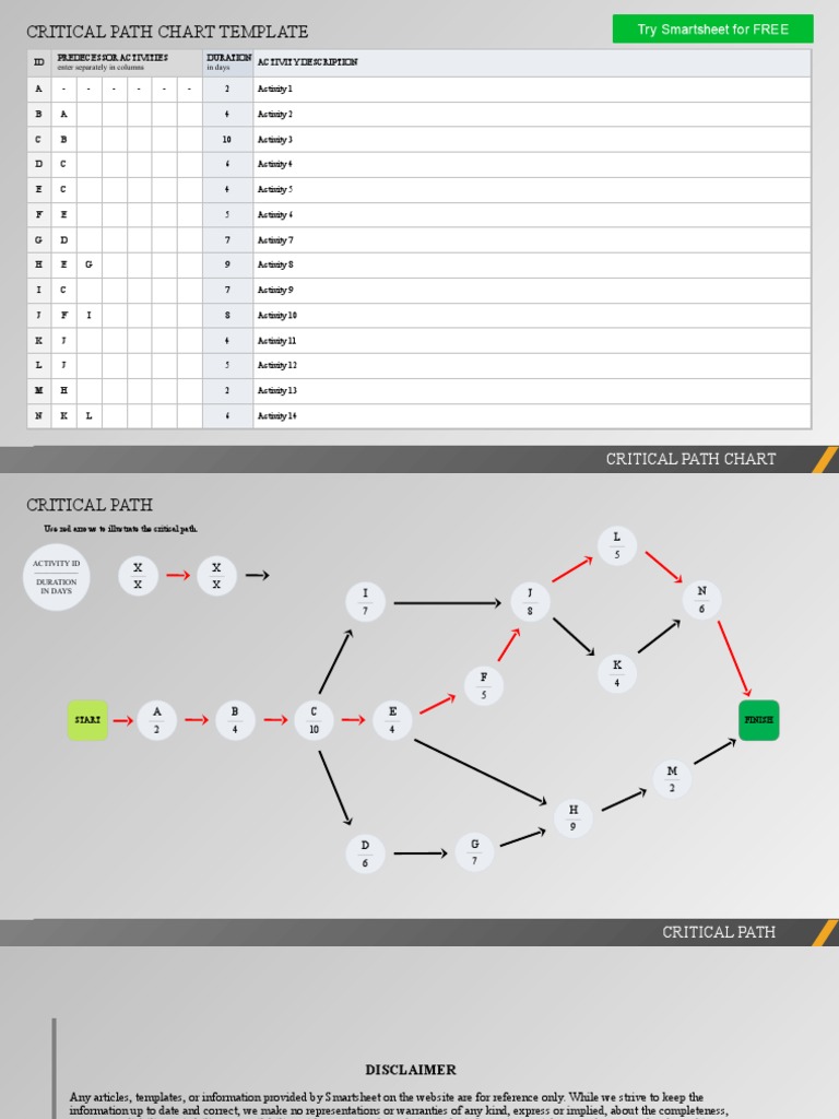 IC Critical Path Chart 10880 - PowerPoint | PDF