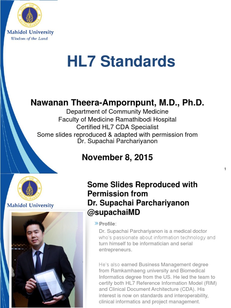 Hl7standards 151107141533 Lva1 App6891 | PDF | Information Technology ...