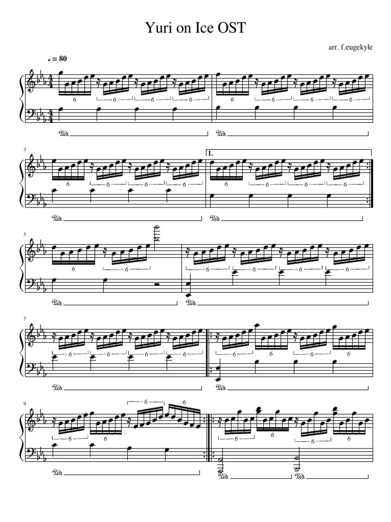 Yuri On Ice OST | PDF