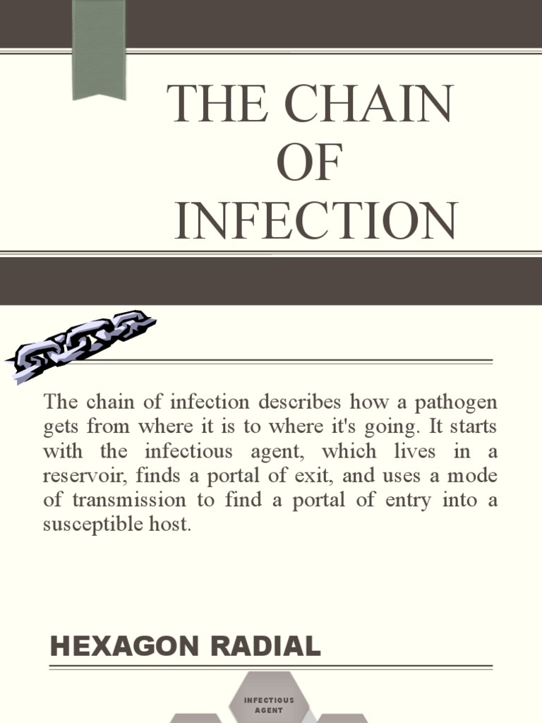 The Chain of Infection | Download Free PDF | Pathogen | Infection