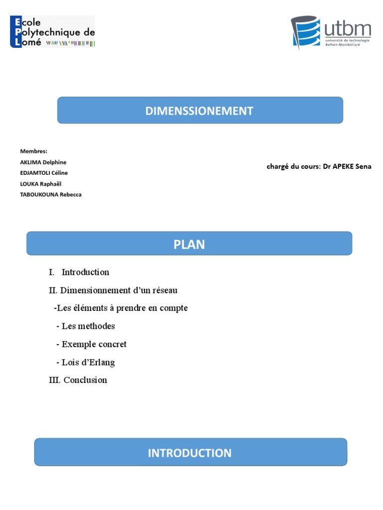 Dimensionnement des Réseaux Mobiles | PDF | Technologie et ingénierie