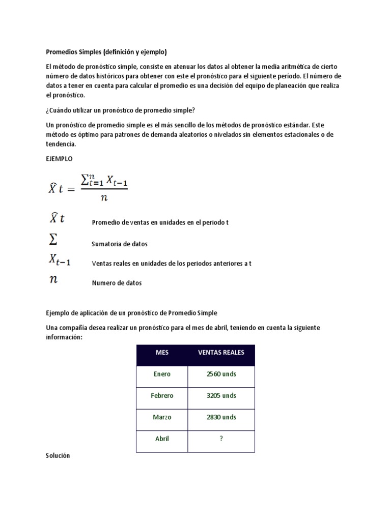 Promedios Simples Ponderado | PDF | Matemáticas Aplicadas | Matemáticas