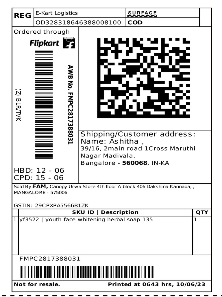 Flipkart Labels 10 Jun 2023-06-43 Cropped | PDF | Economies | Taxes