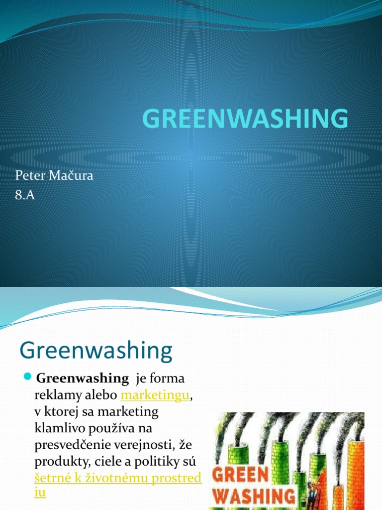 Green Washing | PDF