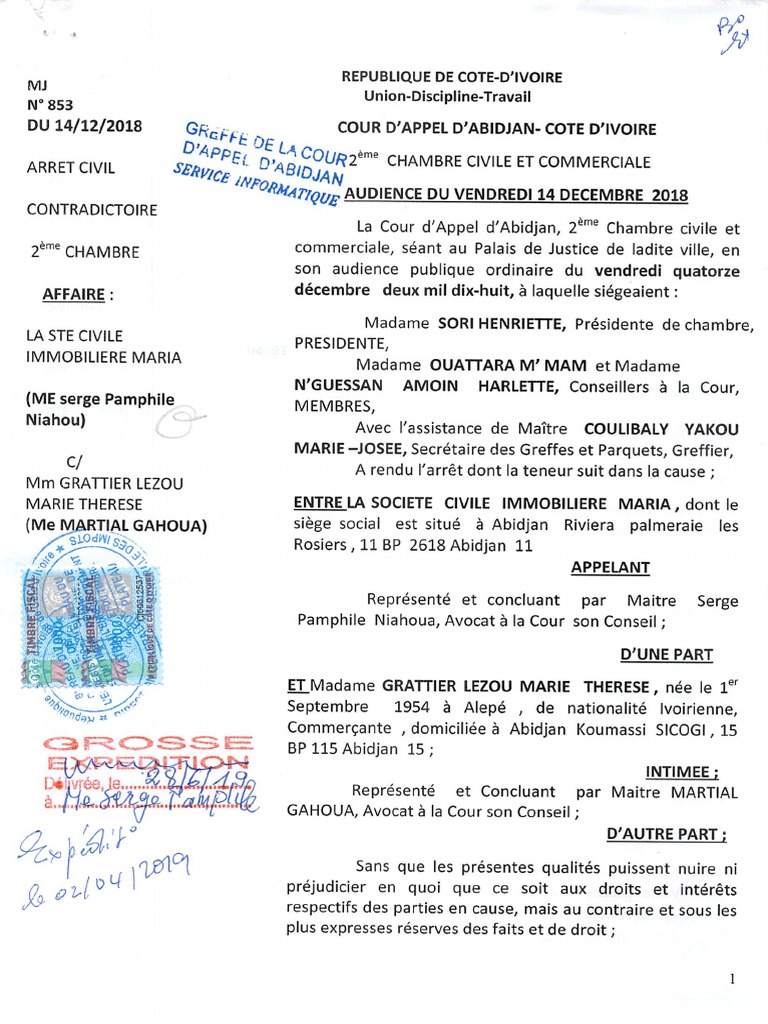 Acte Authentique Fait Fois | PDF