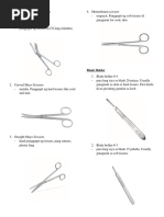 Cesarean Section Instruments | PDF