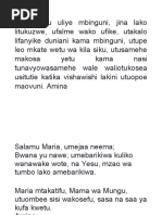 Litania Ya Bikira Maria | PDF